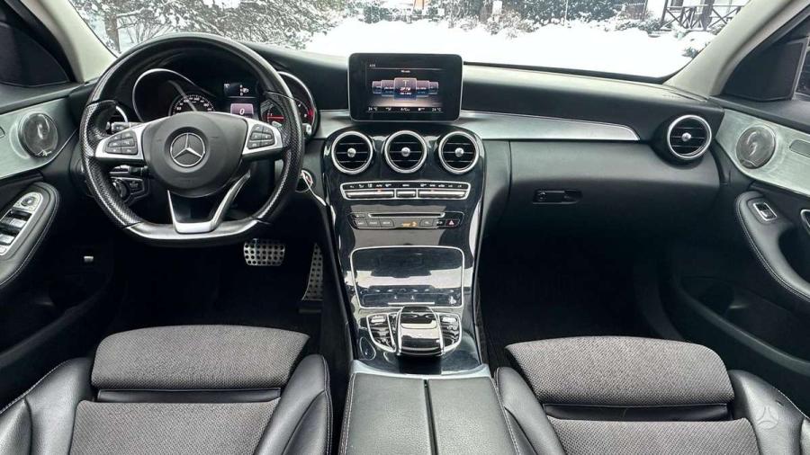 Melns Mercedes-Benz c-220 2015 Viļņa, ar dzinēja tilpumu 2.14 L un nobraukumu 291 tūkst. km par 11700 €, foto 23 vietnē AUTOMOTO.COM.LV