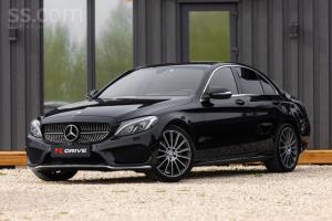 Black Mercedes-Benz c-220 2015 in Jelgava, with an engine capacity of 2.20 L and mileage of 181 thousand km for 15900 €, photo 5 on AUTOMOTO.COM.LV
