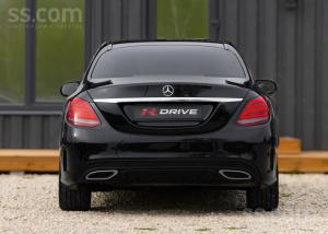 Black Mercedes-Benz c-220 2015 in Jelgava, with an engine capacity of 2.20 L and mileage of 181 thousand km for 15900 €, photo 8 on AUTOMOTO.COM.LV