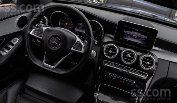 Black Mercedes-Benz c-220 2015 in Jelgava, with an engine capacity of 2.20 L and mileage of 181 thousand km for 15900 €, photo 10 on AUTOMOTO.COM.LV