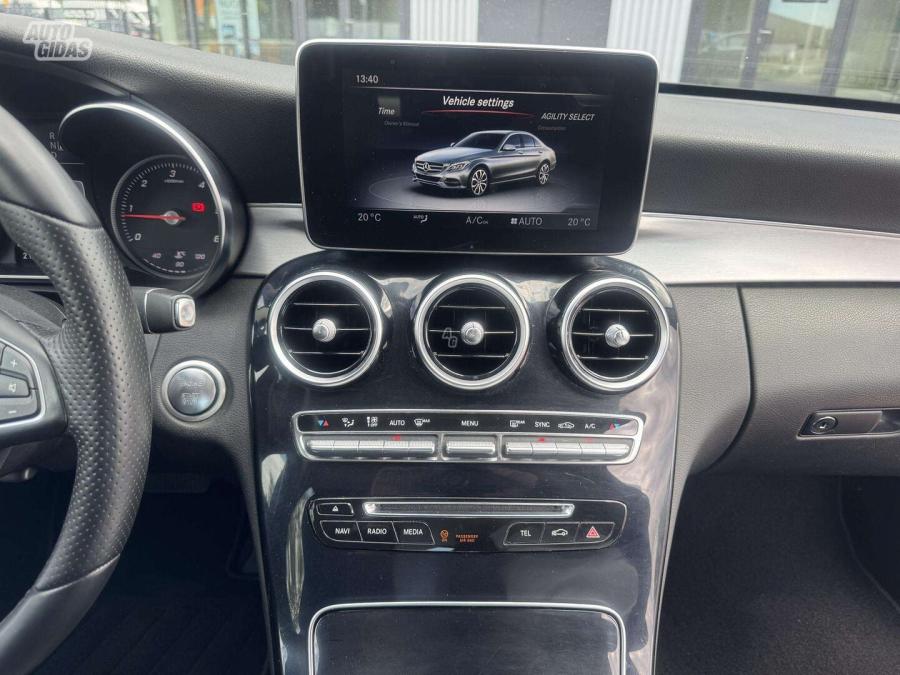 Melns Mercedes-Benz c-220 2015 Kauņa, ar dzinēja tilpumu 2.20 L un nobraukumu 261 tūkst. km par 11800 €, foto 27 vietnē AUTOMOTO.COM.LV