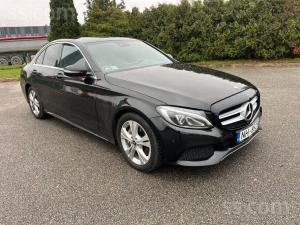 Black Mercedes-Benz c-220 2016 in Riga, with an engine capacity of 2.20 L and mileage of 0 thousand km for 13900 €, photo  on AUTOMOTO.COM.LV