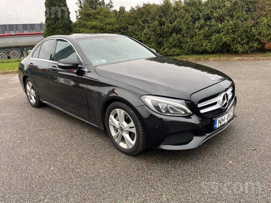 Black Mercedes-Benz c-220 2016 in Riga, with an engine capacity of 2.20 L and mileage of 0 thousand km for 13900 €, photo 1 on AUTOMOTO.COM.LV