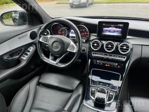 Black Mercedes-Benz c-220 2016 in Riga, with an engine capacity of 2.20 L and mileage of 0 thousand km for 13900 €, photo 3 on AUTOMOTO.COM.LV