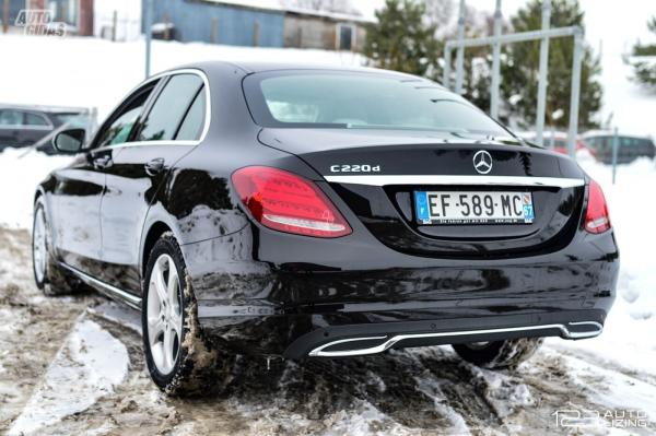 Melns Mercedes-Benz c-220 2016 Kretinga, ar dzinēja tilpumu 2.10 L un nobraukumu 272 tūkst. km par 10999 €, foto 8 vietnē AUTOMOTO.COM.LV
