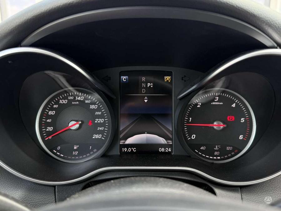 Черный Мерседес Ц 220 2016 в Вильнюс, объемом двигателя 2.14 л и пробегом 232 тыс. км за 12400 €, фото 24 на AUTOMOTO.COM.LV