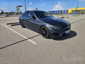 Black Mercedes-Benz c-220 2016 in Riga, with an engine capacity of 2.20 L and mileage of 270 thousand km for 14570 €, photo  on AUTOMOTO.COM.LV