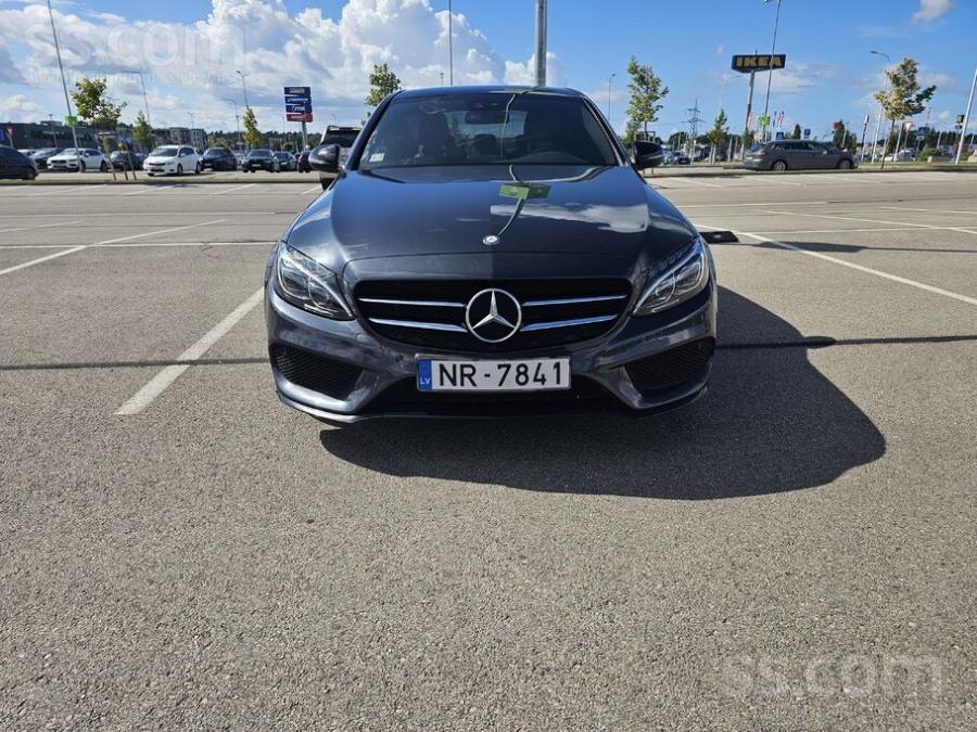 Черный Мерседес Ц 220 2016 в Рига, объемом двигателя 2.20 л и пробегом 270 тыс. км за 14570 €, фото 3 на AUTOMOTO.COM.LV
