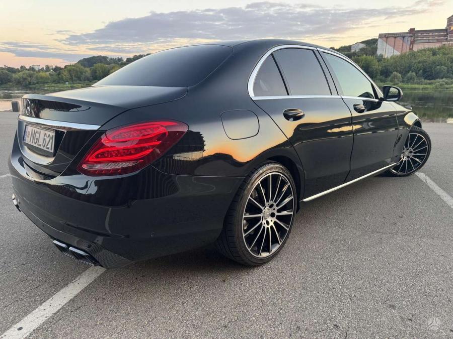 Melns Mercedes-Benz c-220 2016 Kauņa, ar dzinēja tilpumu 2.14 L un nobraukumu 197 tūkst. km par 15500 €, foto 5 vietnē AUTOMOTO.COM.LV