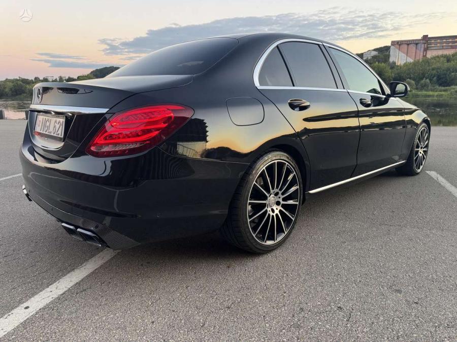 Melns Mercedes-Benz c-220 2016 Kauņa, ar dzinēja tilpumu 2.14 L un nobraukumu 197 tūkst. km par 15500 €, foto 7 vietnē AUTOMOTO.COM.LV