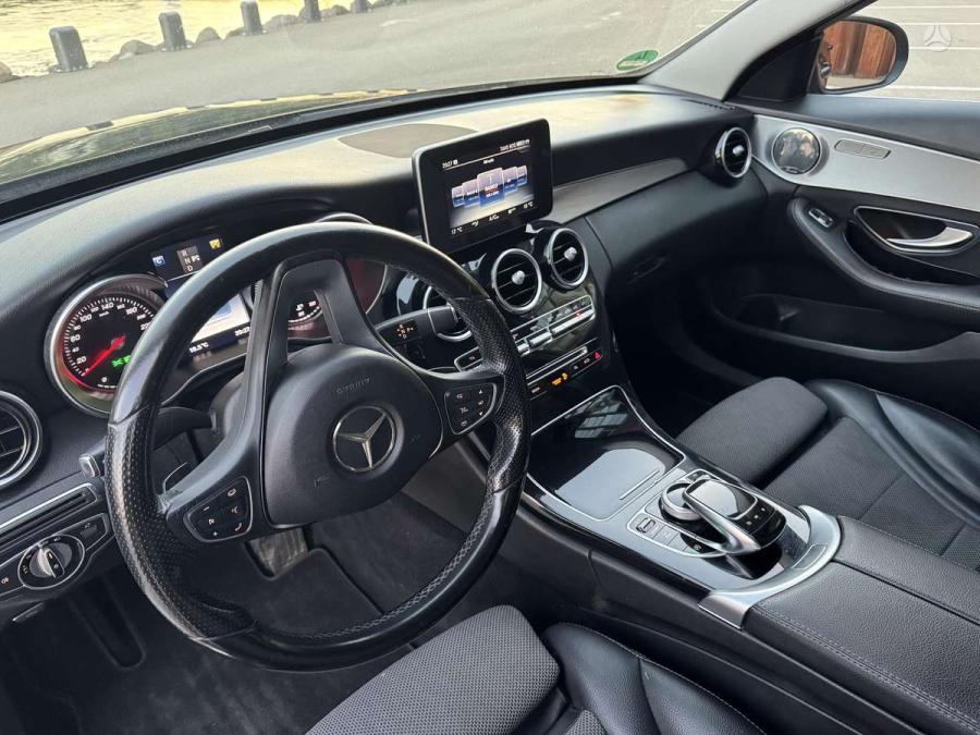 Melns Mercedes-Benz c-220 2016 Kauņa, ar dzinēja tilpumu 2.14 L un nobraukumu 197 tūkst. km par 15500 €, foto 15 vietnē AUTOMOTO.COM.LV