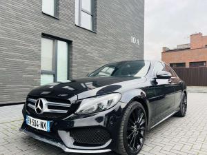 Black Mercedes-Benz c-220 2017 in Kaunas, with an engine capacity of 2.00 L and mileage of 242 thousand km for 15250 €, photo 9 on AUTOMOTO.COM.LV
