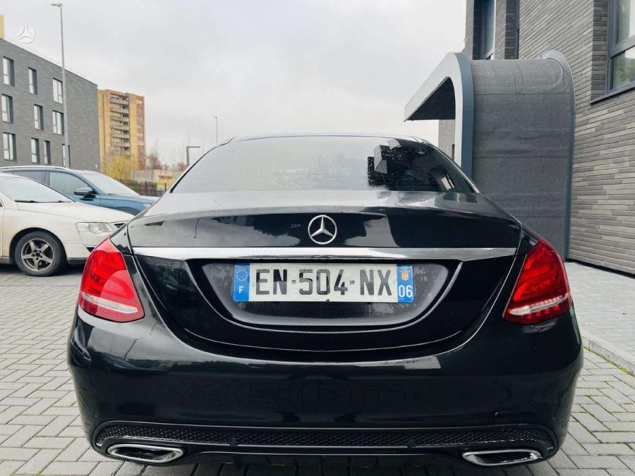 Black Mercedes-Benz c-220 2017 in Kaunas, with an engine capacity of 2.20 L and mileage of 245 thousand km for 15200 €, photo 12 on AUTOMOTO.COM.LV