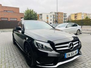 Black Mercedes-Benz c-220 2017 in Kaunas, with an engine capacity of 2.00 L and mileage of 245 thousand km for 14999 €, photo 7 on AUTOMOTO.COM.LV