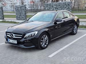 Black Mercedes-Benz c-220 2017 in Riga, with an engine capacity of 2.20 L and mileage of 118 thousand km for 18900 €, photo  on AUTOMOTO.COM.LV