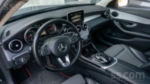 Black Mercedes-Benz c-220 2017 in Riga, with an engine capacity of 2.20 L and mileage of 260 thousand km for 13590 €, photo 10 on AUTOMOTO.COM.LV