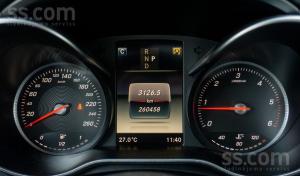 Black Mercedes-Benz c-220 2017 in Riga, with an engine capacity of 2.20 L and mileage of 260 thousand km for 13590 €, photo 23 on AUTOMOTO.COM.LV