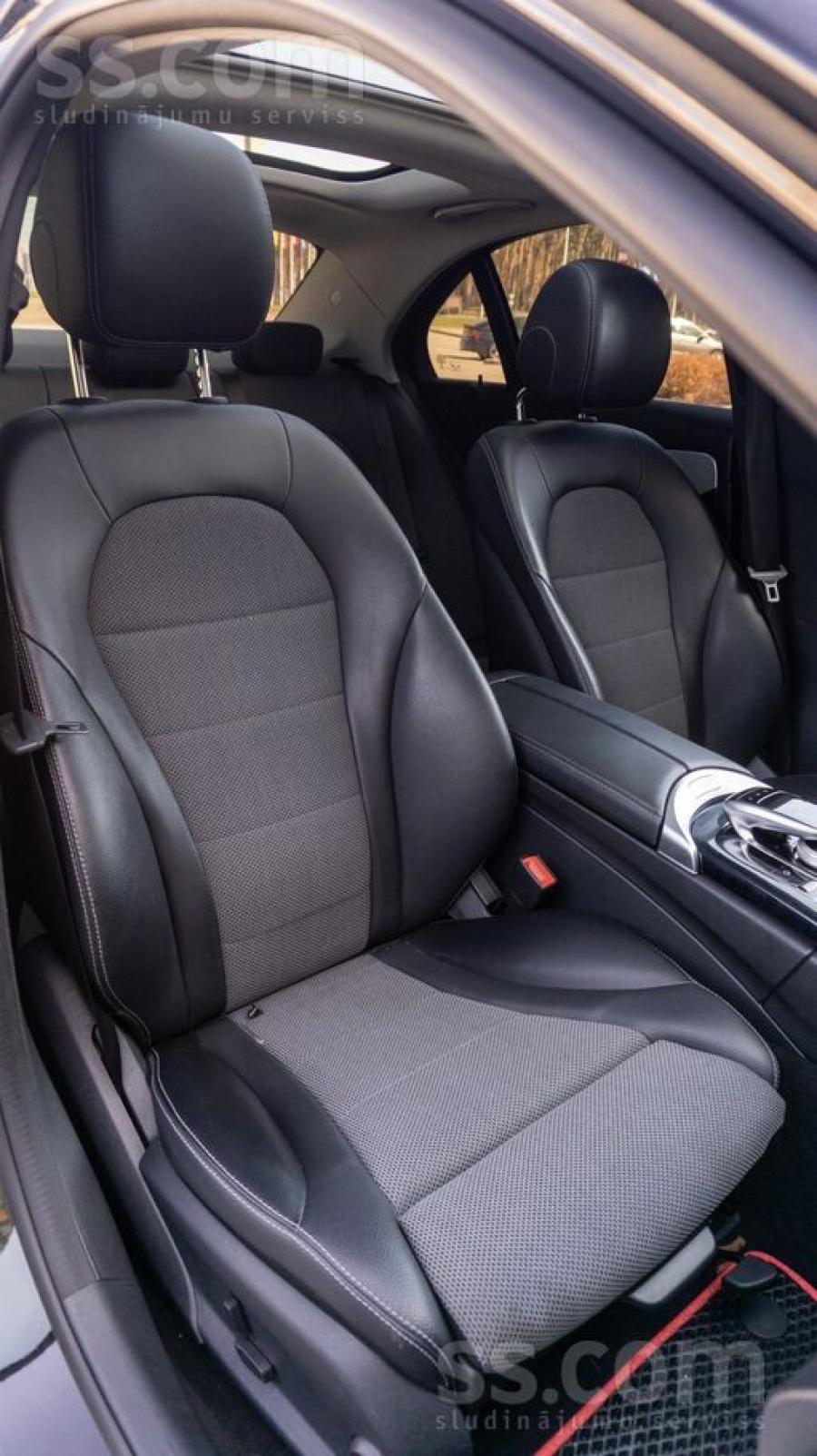 Black Mercedes-Benz c-220 2017 in Riga, with an engine capacity of 2.20 L and mileage of 260 thousand km for 13590 €, photo 27 on AUTOMOTO.COM.LV