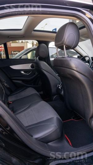 Black Mercedes-Benz c-220 2017 in Riga, with an engine capacity of 2.20 L and mileage of 260 thousand km for 13590 €, photo 28 on AUTOMOTO.COM.LV
