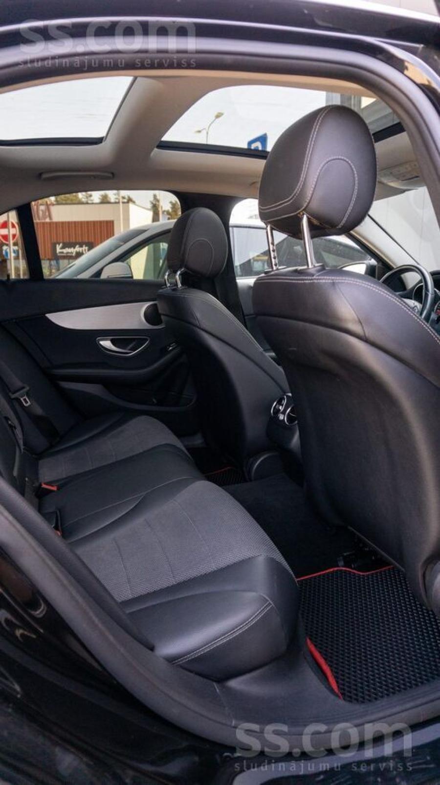 Black Mercedes-Benz c-220 2017 in Riga, with an engine capacity of 2.20 L and mileage of 260 thousand km for 13590 €, photo 28 on AUTOMOTO.COM.LV