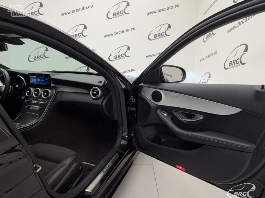 Melns Mercedes-Benz c-220 2018 Avižieniai, ar dzinēja tilpumu 2.00 L un nobraukumu 88 tūkst. km par 24900 €, foto 9 vietnē AUTOMOTO.COM.LV
