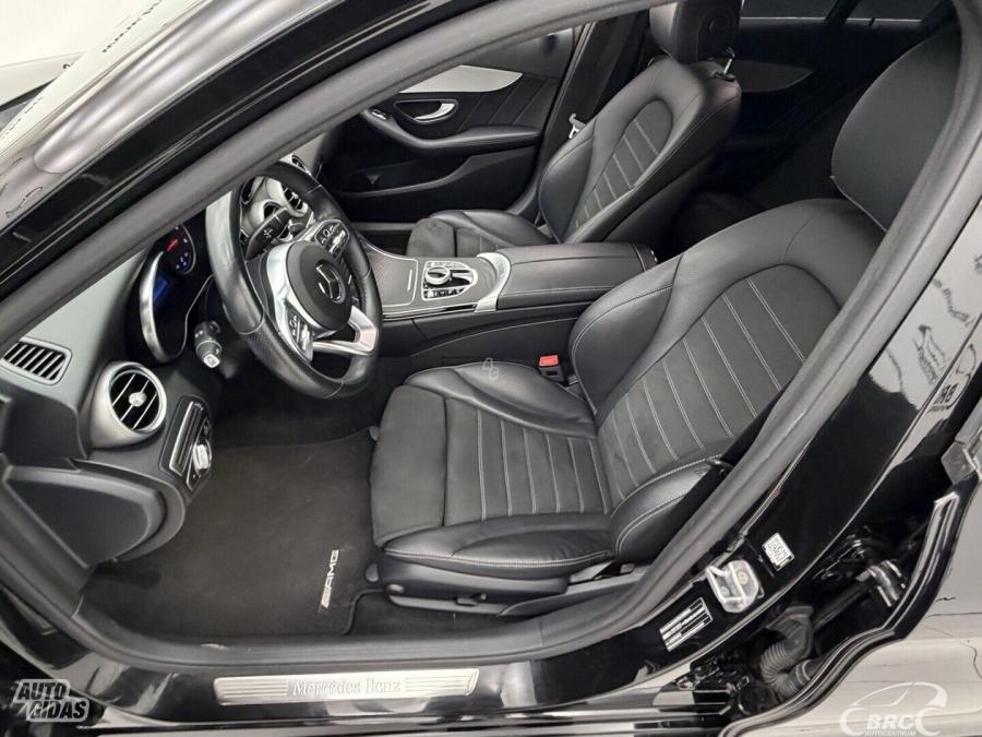 Melns Mercedes-Benz c-220 2018 Avižieniai, ar dzinēja tilpumu 2.00 L un nobraukumu 88 tūkst. km par 24900 €, foto 22 vietnē AUTOMOTO.COM.LV