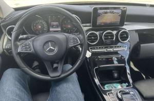 Black Mercedes-Benz c-220 2018 in Plunge, with an engine capacity of 2.14 L and mileage of 380 thousand km for 10000 €, photo 8 on AUTOMOTO.COM.LV