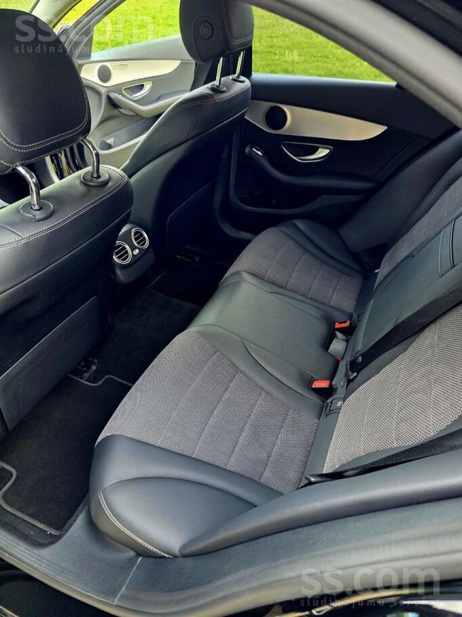 Melns Mercedes-Benz c-220 2018 Rīga, ar dzinēja tilpumu 2.00 L un nobraukumu 131 tūkst. km par 20500 €, foto 12 vietnē AUTOMOTO.COM.LV