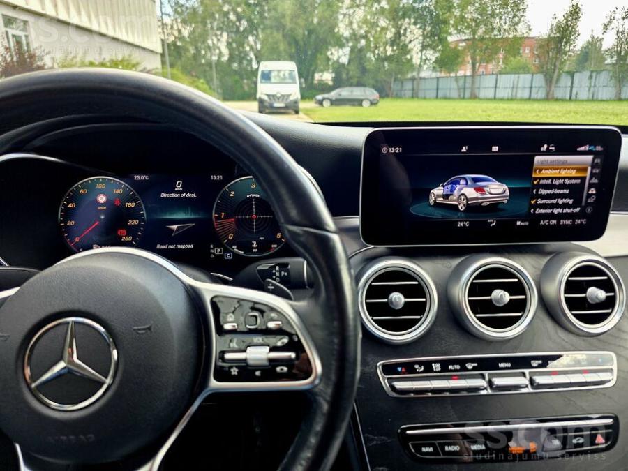 Melns Mercedes-Benz c-220 2018 Rīga, ar dzinēja tilpumu 2.00 L un nobraukumu 131 tūkst. km par 20500 €, foto 17 vietnē AUTOMOTO.COM.LV