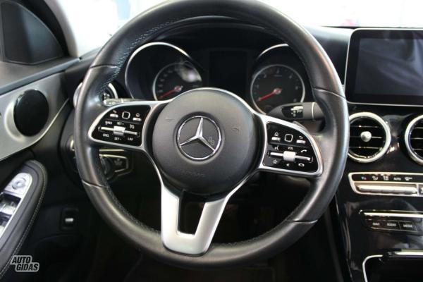 Black Mercedes-Benz c-220 2019 in Kaunas, with an engine capacity of 2.00 L and mileage of 74 thousand km for 28353 €, photo 8 on AUTOMOTO.COM.LV
