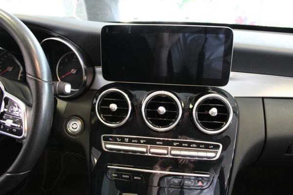 Black Mercedes-Benz c-220 2019 in Kaunas, with an engine capacity of 2.00 L and mileage of 74 thousand km for 28353 €, photo 9 on AUTOMOTO.COM.LV