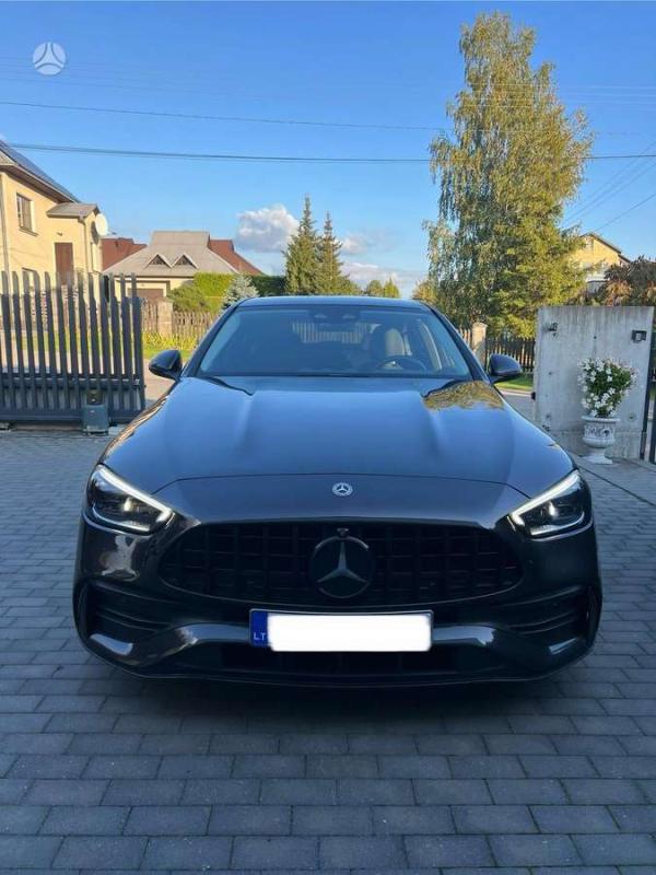 Melns Mercedes-Benz c-220 2021 Kauņa, ar dzinēja tilpumu 1.95 L un nobraukumu 100 tūkst. km par 39500 €, foto 2 vietnē AUTOMOTO.COM.LV
