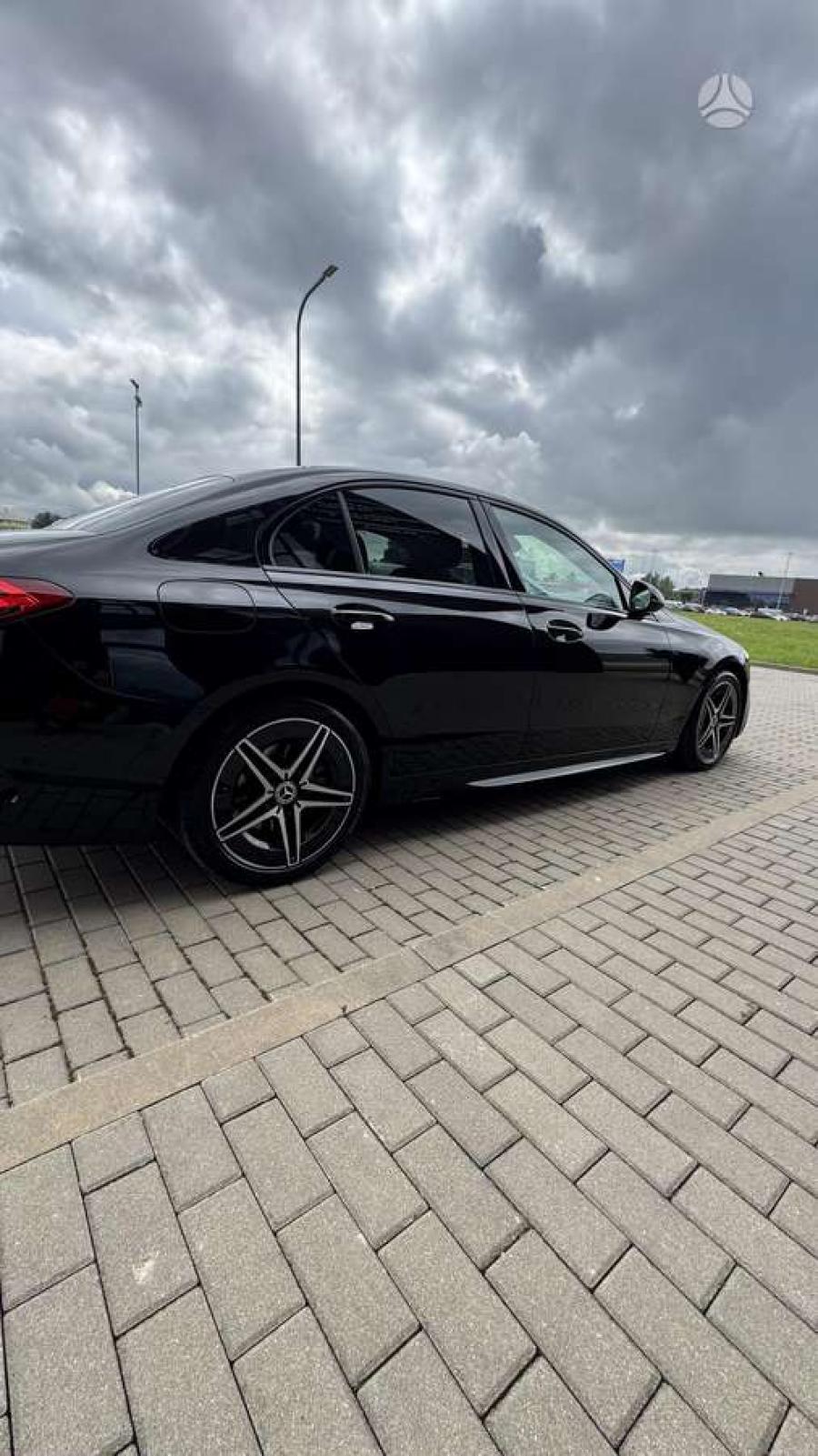 Melns Mercedes-Benz c-220 2025 Kauņa, ar dzinēja tilpumu 1.99 L un nobraukumu 10 tūkst. km par 43000 €, foto 8 vietnē AUTOMOTO.COM.LV