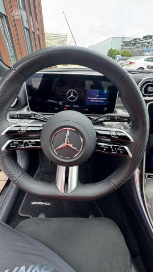 Melns Mercedes-Benz c-220 2025 Kauņa, ar dzinēja tilpumu 1.99 L un nobraukumu 10 tūkst. km par 43000 €, foto 21 vietnē AUTOMOTO.COM.LV