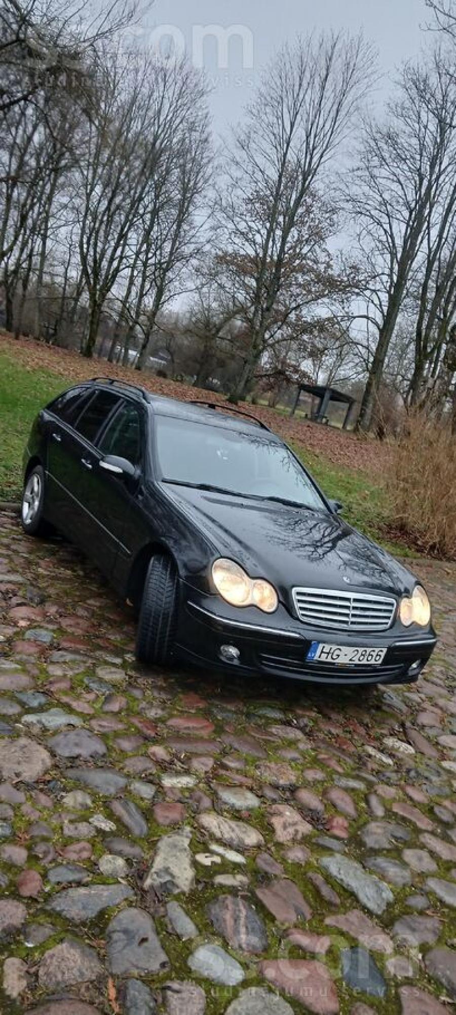 Melns Mercedes-Benz c-220 2006 Kuldīga, ar dzinēja tilpumu 2.20 L un nobraukumu 432 tūkst. km par 1650 €, foto 1 vietnē AUTOMOTO.COM.LV