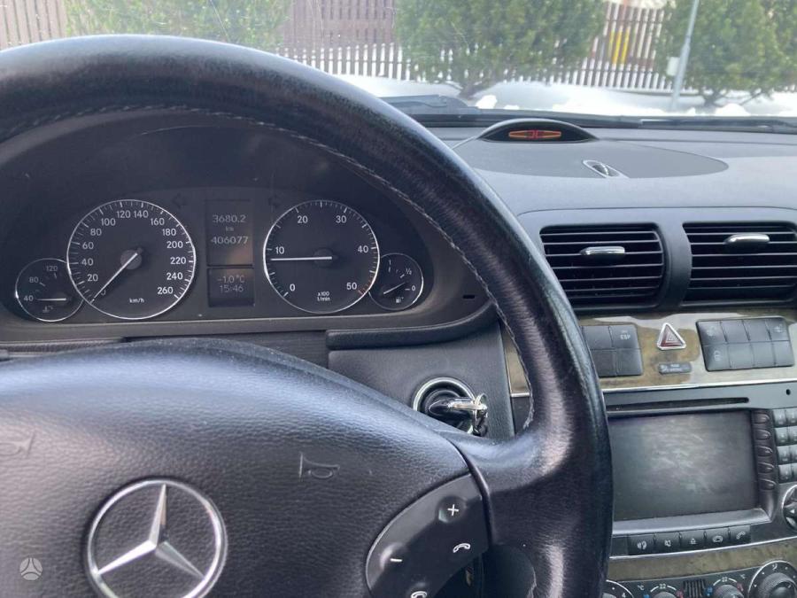 Melns Mercedes-Benz c-220 2006 Šauļi, ar dzinēja tilpumu 2.20 L un nobraukumu 406 tūkst. km par 1199 €, foto 13 vietnē AUTOMOTO.COM.LV