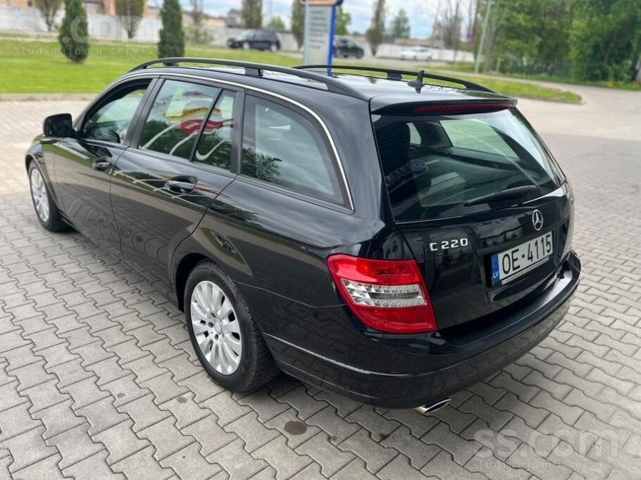 Melns Mercedes-Benz c-220 2007 Jēkabpils, ar dzinēja tilpumu 2.20 L un nobraukumu 331 tūkst. km par 5300 €, foto 8 vietnē AUTOMOTO.COM.LV