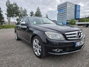 Black Mercedes-Benz c-220 2007 in Vilnius, with an engine capacity of 2.20 L and mileage of 323 thousand km for 4600 €, photo  on AUTOMOTO.COM.LV