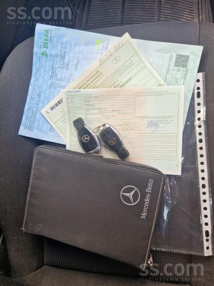 Melns Mercedes-Benz c-220 2007 Jēkabpils, ar dzinēja tilpumu 2.20 L un nobraukumu 0 tūkst. km par 4999 €, foto 10 vietnē AUTOMOTO.COM.LV