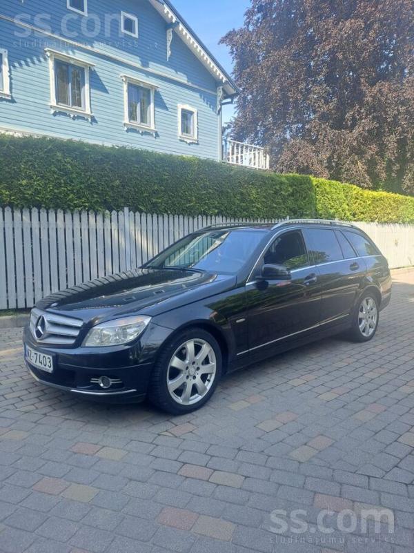 Black Mercedes-Benz c-220 2008 in Liepaja, with an engine capacity of 2.20 L and mileage of 427 thousand km for 3000 €, photo 6 on AUTOMOTO.COM.LV