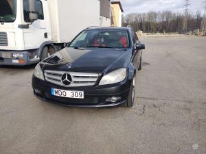 Black Mercedes-Benz c-220 2008 in Kaunas, with an engine capacity of 2.15 L and mileage of 338 thousand km for 4300 €, photo  on AUTOMOTO.COM.LV