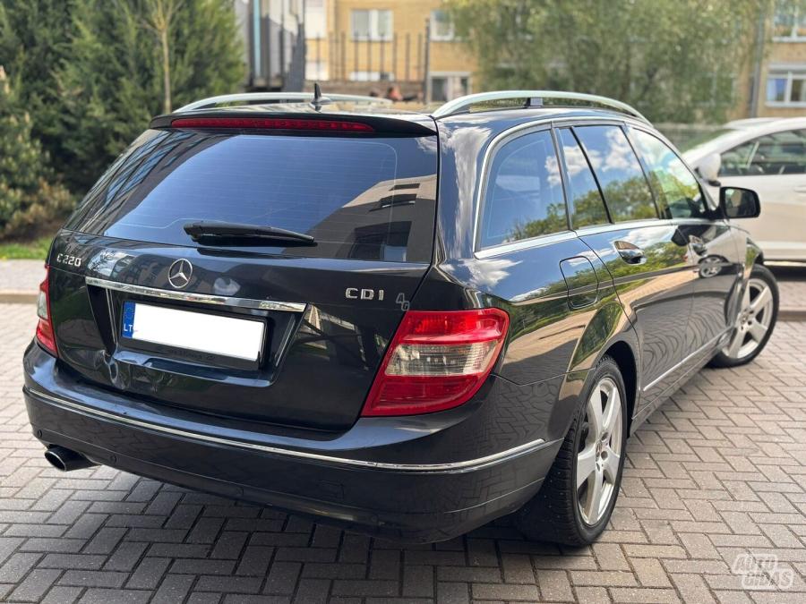 Melns Mercedes-Benz c-220 2008 Kauņa, ar dzinēja tilpumu 2.10 L un nobraukumu 600 tūkst. km par 2450 €, foto 8 vietnē AUTOMOTO.COM.LV