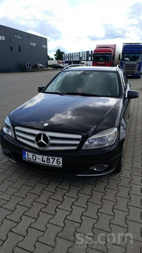 Melns Mercedes-Benz c-220 2008 Liepāja, ar dzinēja tilpumu 2.20 L un nobraukumu 405 tūkst. km par 3990 €, foto 1 vietnē AUTOMOTO.COM.LV