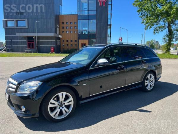 Black Mercedes-Benz c-220 2008 in Riga, with an engine capacity of 2.20 L and mileage of 289 thousand km for 4990 €, photo 8 on AUTOMOTO.COM.LV