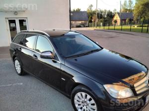 Black Mercedes-Benz c-220 2008 in Rezekne, with an engine capacity of 2.20 L and mileage of 293 thousand km for 3850 €, photo 4 on AUTOMOTO.COM.LV