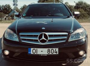 Black Mercedes-Benz c-220 2008 in Ogre, with an engine capacity of 2.20 L and mileage of 293 thousand km for 4999 €, photo  on AUTOMOTO.COM.LV