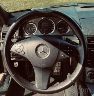 Black Mercedes-Benz c-220 2008 in Ogre, with an engine capacity of 2.20 L and mileage of 293 thousand km for 4999 €, photo 11 on AUTOMOTO.COM.LV