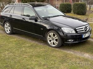 Black Mercedes-Benz c-220 2009 in Ventspils, with an engine capacity of 2.20 L and mileage of 420 thousand km for 6800 €, photo 1 on AUTOMOTO.COM.LV