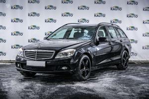 Melns Mercedes-Benz c-220 2009 Kauņa, ar dzinēja tilpumu 2.10 L un nobraukumu 293 tūkst. km par 5890 €, foto  vietnē AUTOMOTO.COM.LV