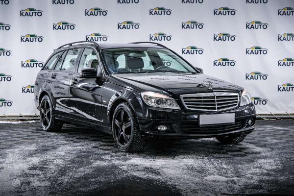 Black Mercedes-Benz c-220 2009 in Kaunas, with an engine capacity of 2.10 L and mileage of 293 thousand km for 5890 €, photo 2 on AUTOMOTO.COM.LV